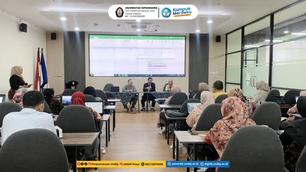 UPT Perpustakaan dan UNDIP Press Gelar Pelatihan AI bagi Pustakawan dan ...